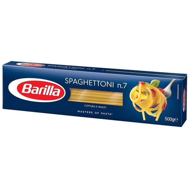 Barilla Spaghettoni Pasta Number 7 (Makarna) 500 Grams — Best Grocery