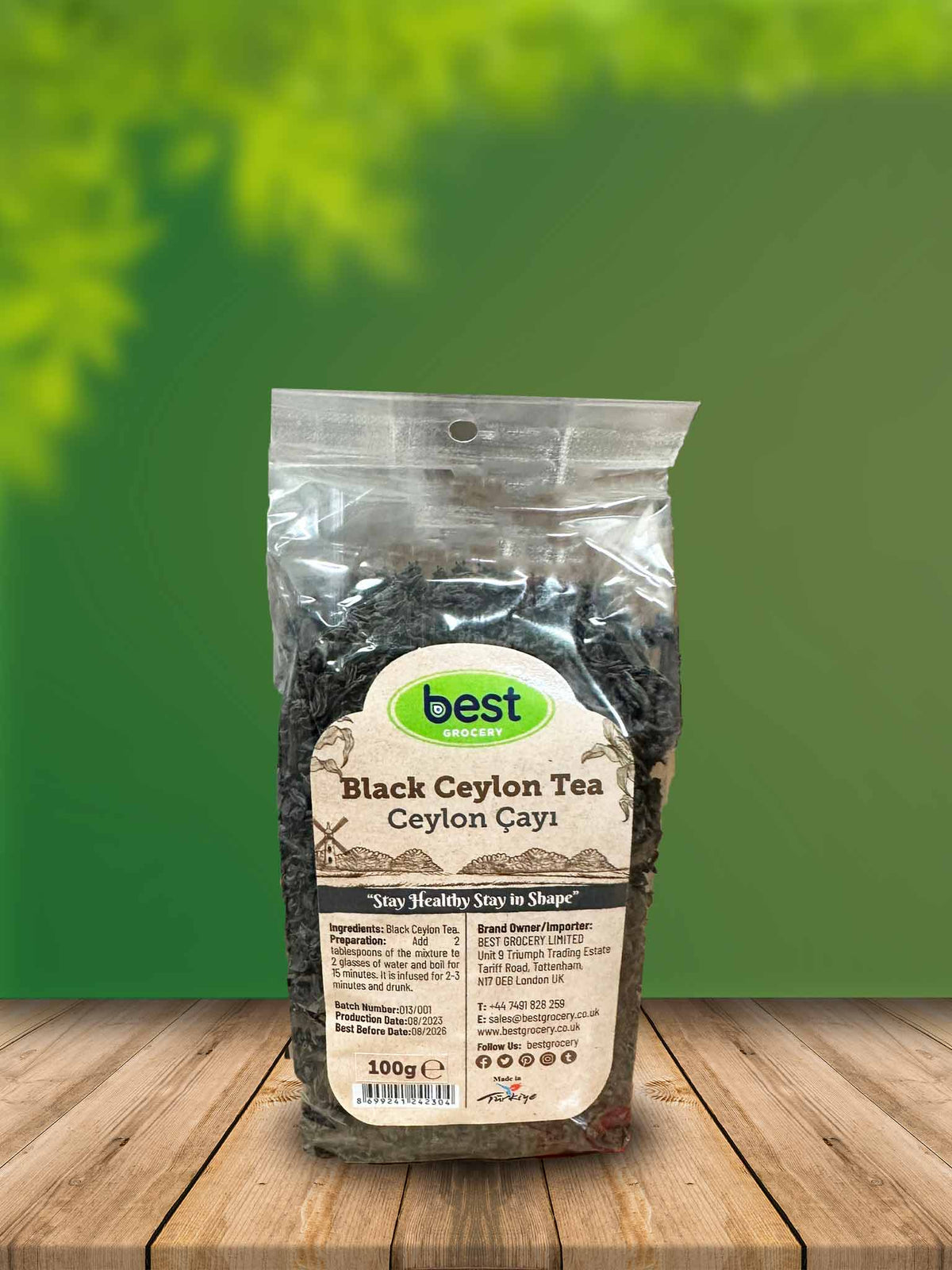Best Ceylon Tea (Ceylon Cayi) 100g — Best Grocery