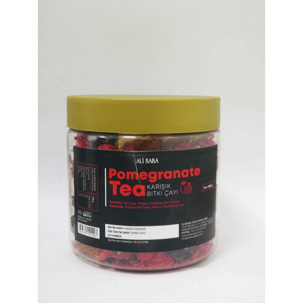 Ali Baba Pomegranate Tea (Kavanoz Nar Cayi) 100 g — Best Grocery